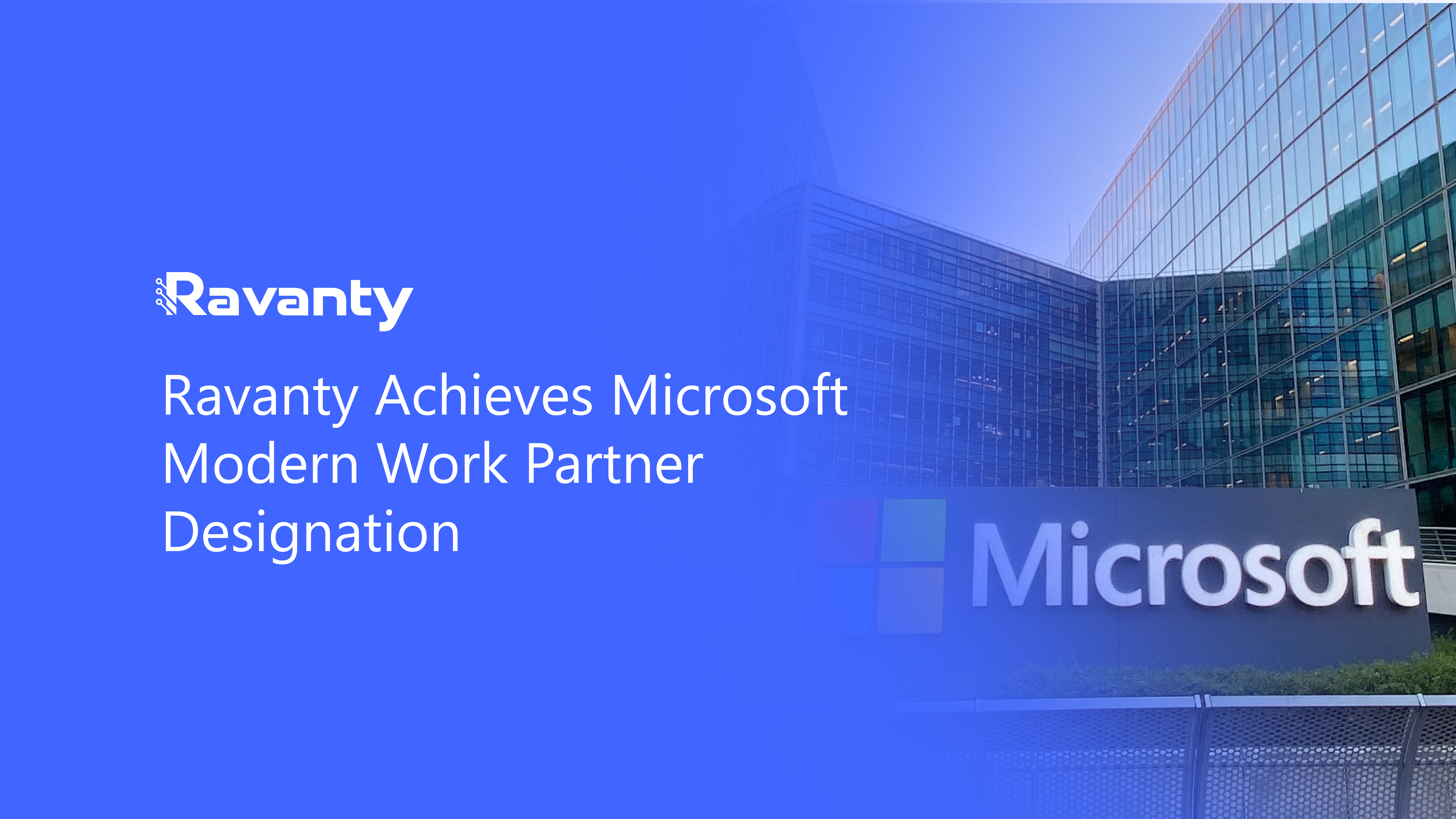 Ravanty Achieves Microsoft Modern Work Partner Designation